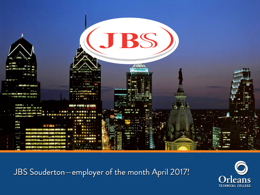 Employer of the Month-April 2017-JBS USA - Orleans Technical College