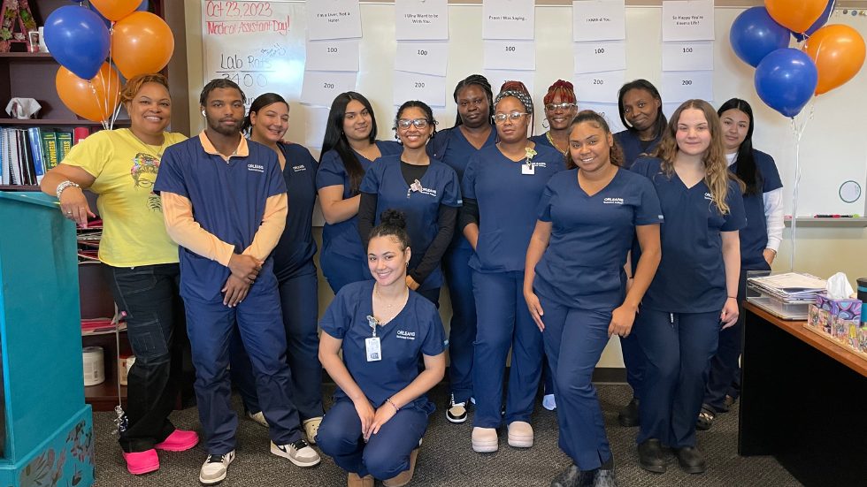 Orleans Tech Celebrates Clinical Medical Assistant Students
